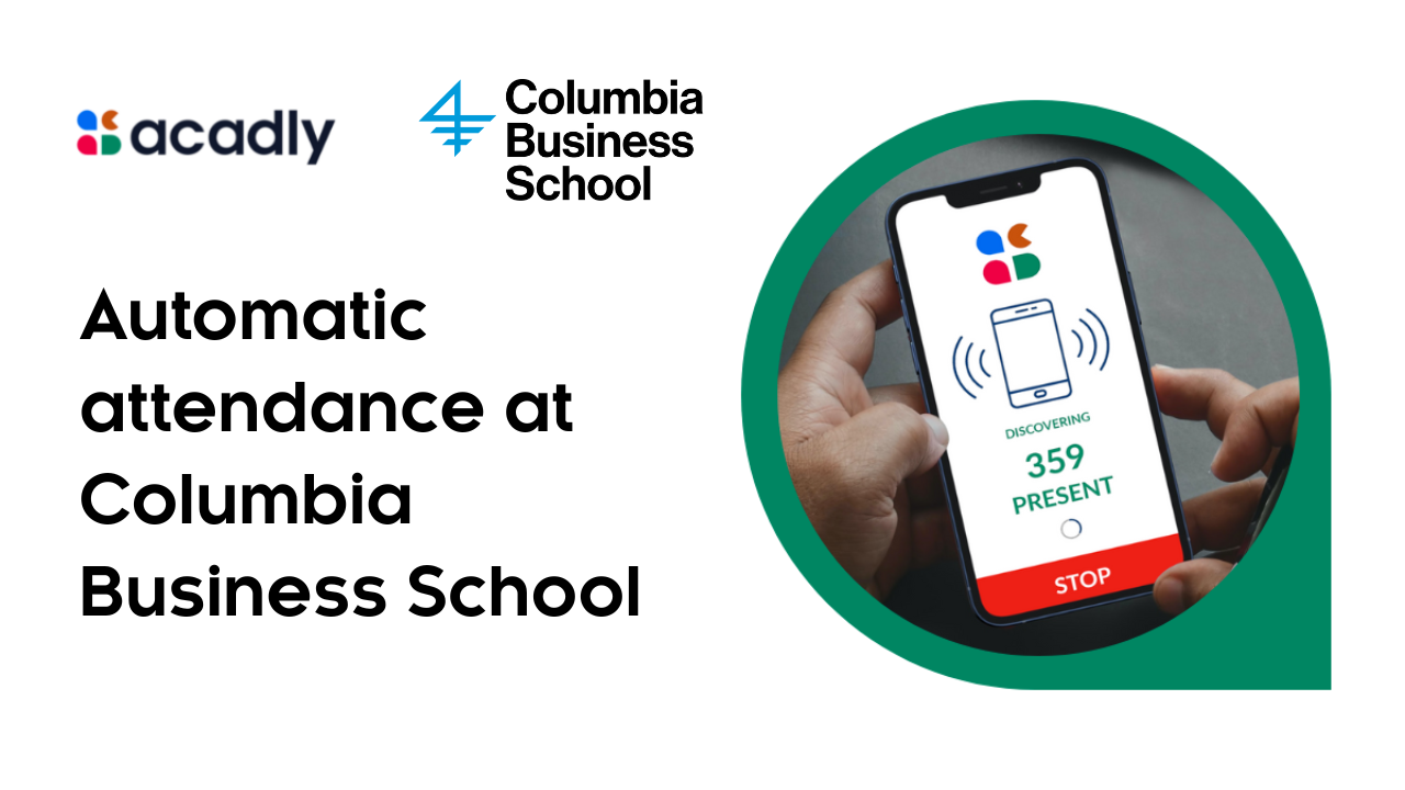 Acadly at Columbia Business School - Tutorials